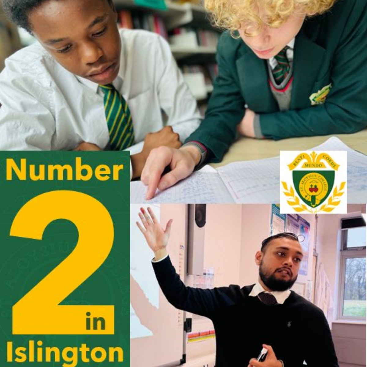 St Aloysius' College - STA Second in Islington for outstanding GCSE ...